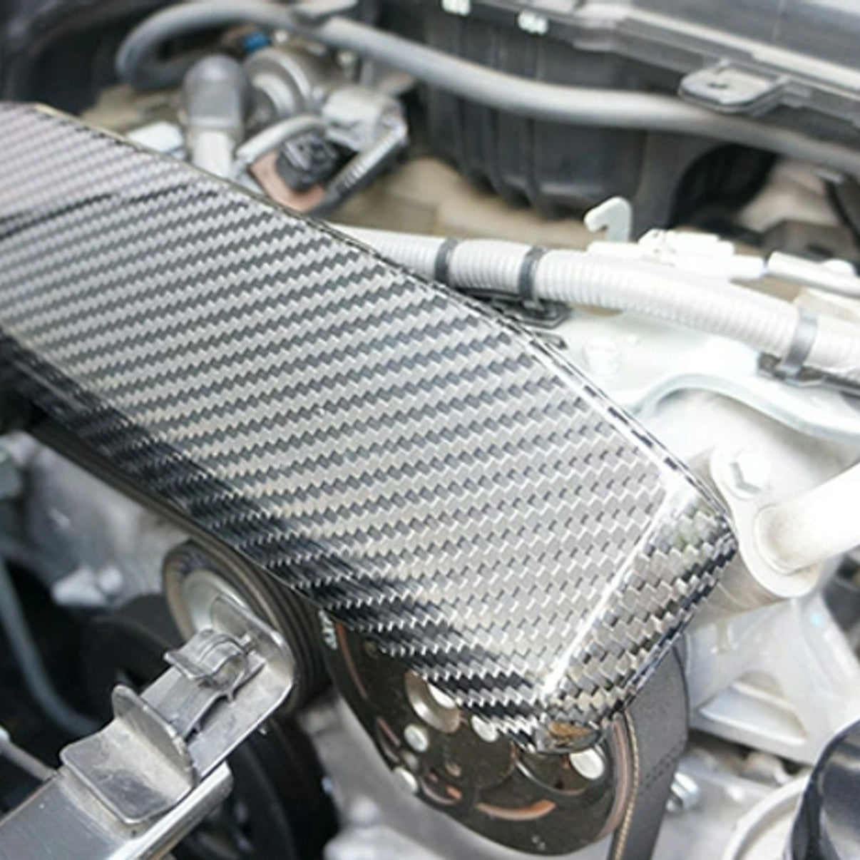 Subaru WRX VB/VN Engine Bay Upgrade: Carbon Pulley Cover – DMAKER Australia