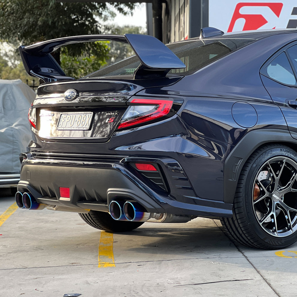 2022+ WRX Paint Matched Rear Bumper Covers - DMAKER – DMAKER Australia