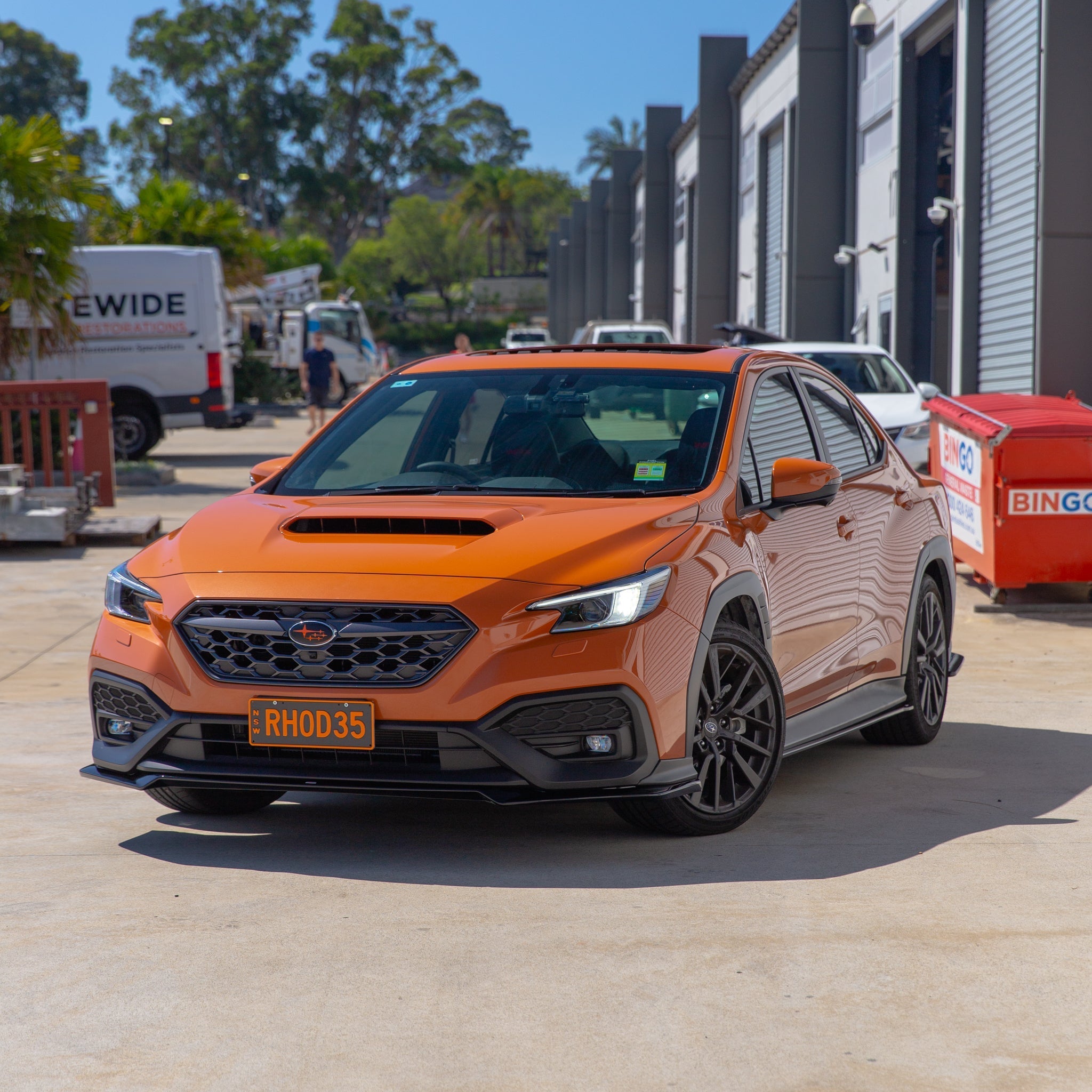 Subaru WRX VB STI Front Lip - Auto Parts Online – DMAKER Australia