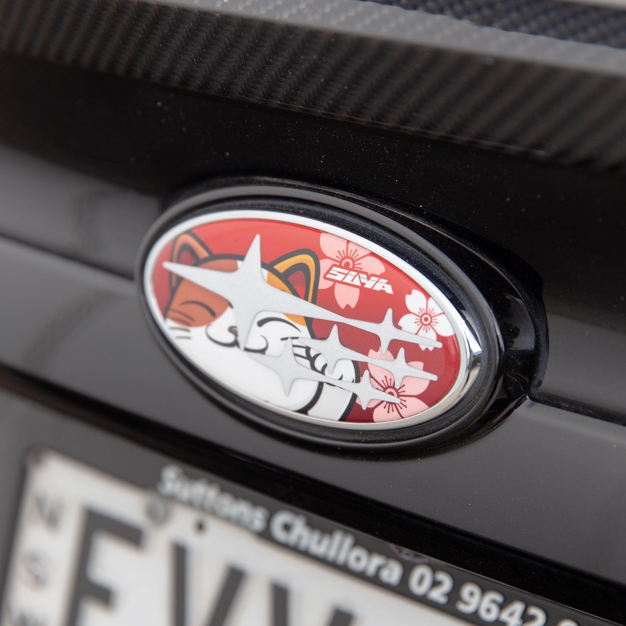 SUYA 3D Badge/Emblem Stickers (Summer '23 Collection) - Front + Rear F ...